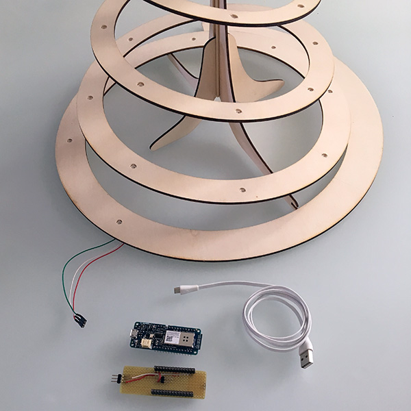 Christmas Tree Neopixel Sketch Mauro Alfieri Mkr1000 Genuino Arduino