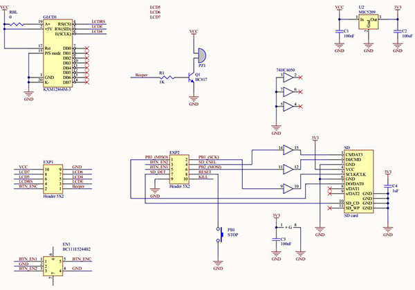 Reprap Full Graphic Controller Encoder Arduino Uno Mauro Alfieri