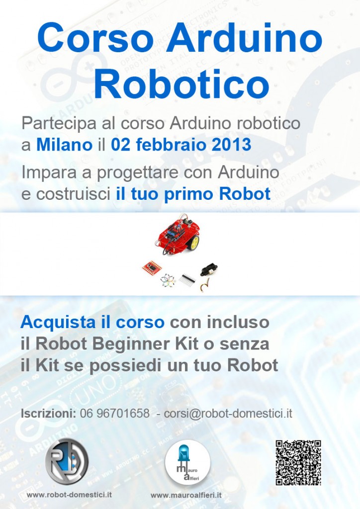 Corso Arduino Milano 02 Febbraio 2012 Mauro Alfieri