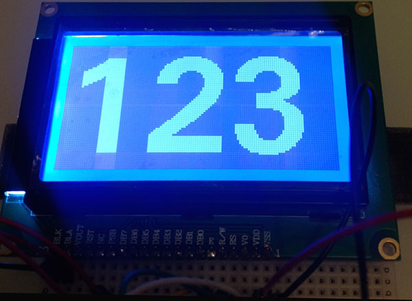 ST7920 Serial u8glib - Mauro Alfieri Wearable Domotica Robotica