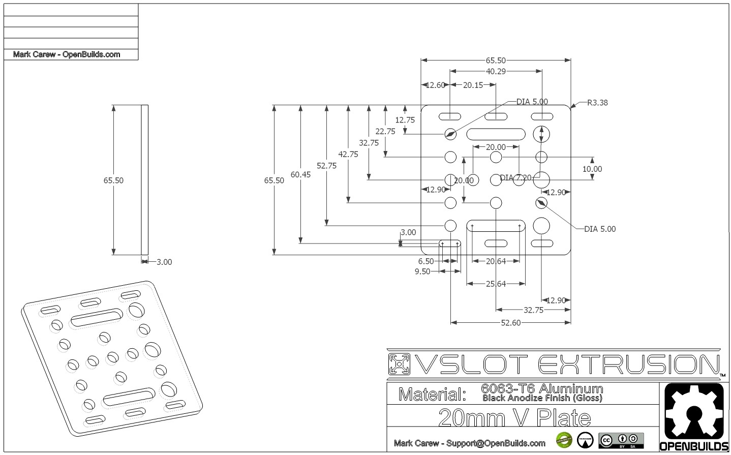 Openbuilds gantry plate delta print - Mauro Alfieri Delta 3D
