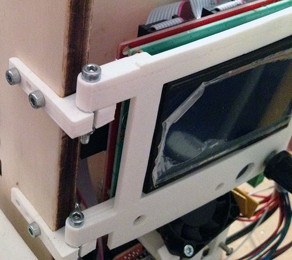 Prusa i3 GLCD panel - Mauro Alfieri 3D printer Prusa i3