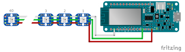 Christmas Tree Neopixel Sketch Mauro Alfieri Mkr1000 Genuino Arduino