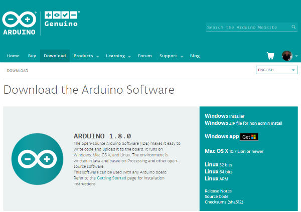 New Ide 180 Arduino Cc Mauro Alfieri Arduino Genuino Elettronica Iot
