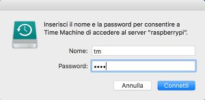 openmediavault Apple Filing plugin Time Machine - Mauro Alfieri ...