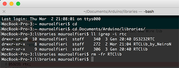 Ds3231 Rtc Module Mauro Alfieri Wearable Domotica Robotica Elettronica