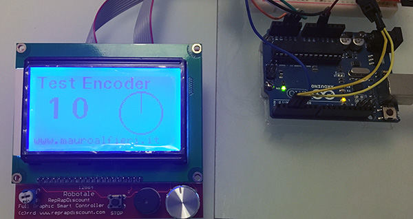 RepRap Full Graphic Controller Encoder grafico - Mauro Alfieri Wearable ...
