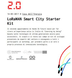 LoRaWAN Smart City - Mauro Alfieri Wearable Domotica Robotica Elettronica