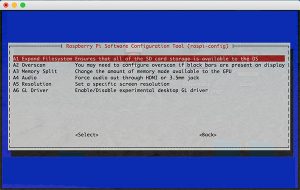 RPi Zero W first boot - Mauro Alfieri Wearable Domotica Robotica