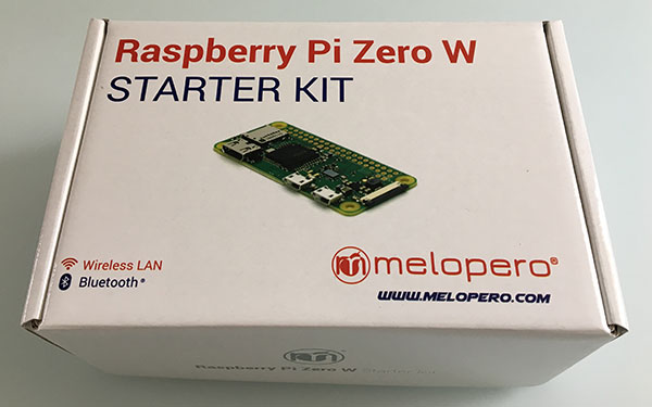 RPi Zero W unboxing - Mauro Alfieri Wearable Domotica Robotica