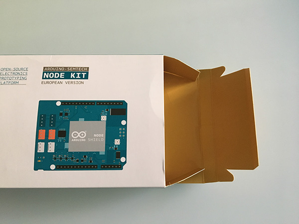 Arduino node kit semtech unboxing - Mauro Alfieri Elettronica