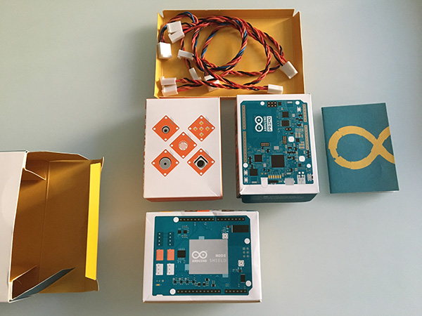 Arduino node kit semtech unboxing - Mauro Alfieri Elettronica