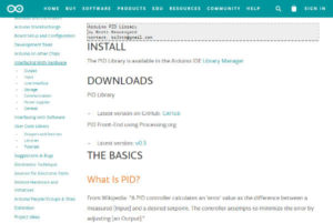 PID library arduino - Mauro Alfieri Wearable Domotica Robotica Algoritmi