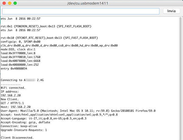 Firebeetle Esp32 Web Led Interface Alfieri Mauro Embedded
