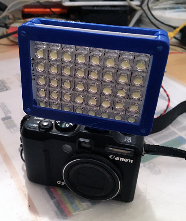 3d Flash Led Supporto Mauro Alfieri Wearable Domotica Robotica