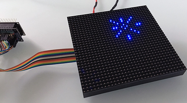 Fireworks 32×32 Rgb Led Matrix Mauro Alfieri Wearable Domotica Robotica