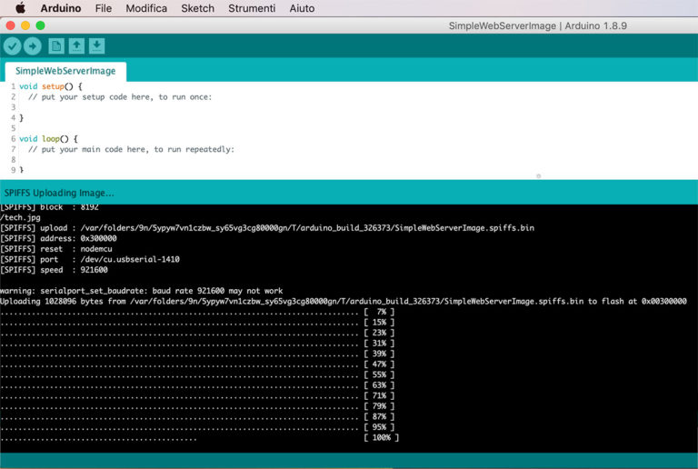 Esp8266 Immagine Web Spiff Mauro Alfieri Upload Image