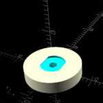 Robot arm 3D printed openscad - Mauro Alfieri Robotica