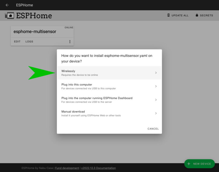 ESPHome Home Assistant pir sensor - Mauro Alfieri Domotica