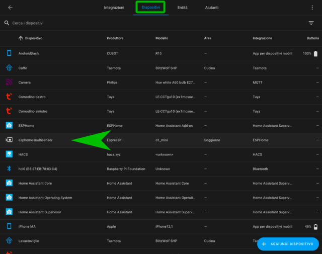 ESPHome Home Assistant pir sensor - Mauro Alfieri Domotica